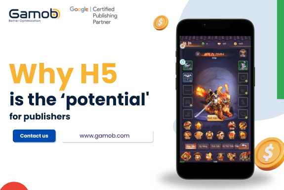 Why is game H5 the ‘potential market’ for publishers?